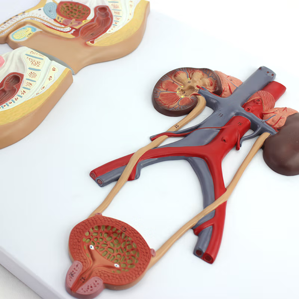 Male and Female Urinary System Model