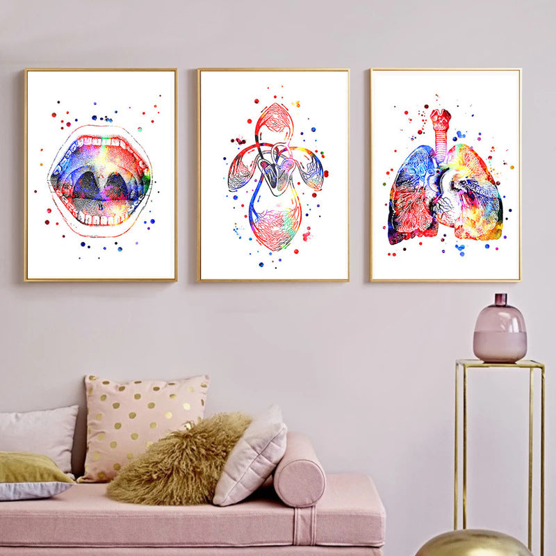 Anatomy Art Print - Human Body