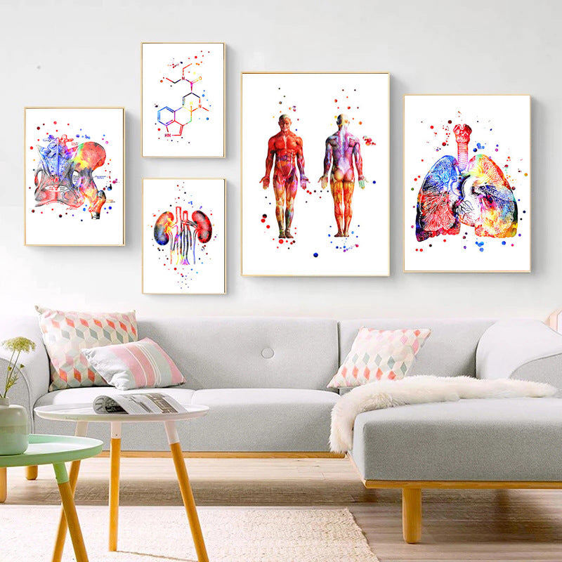 Anatomy Art Print - Human Body